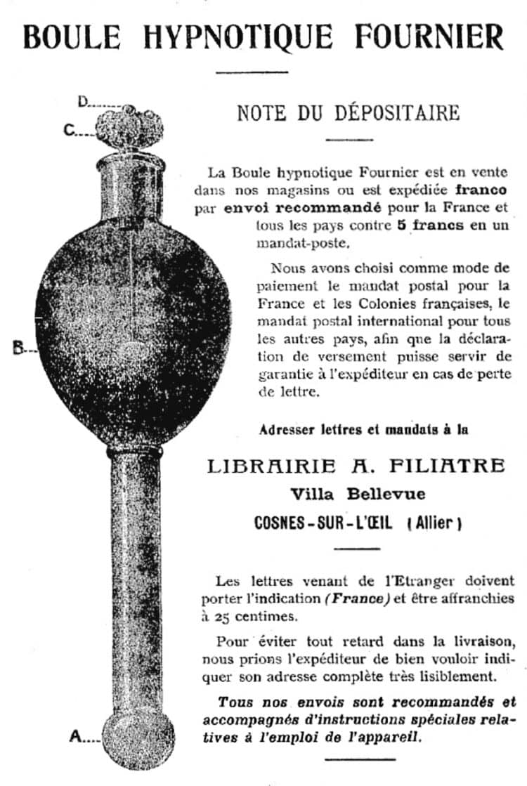 Qu’est-ce que la Boule Hypnotique Fournier de Jean Filiatre ? - Hansen ...